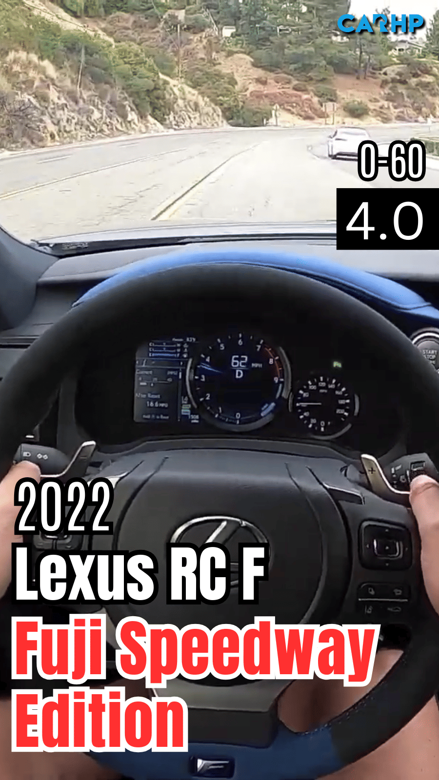 Lexus RC F 0-60, Top Speed and Quarter Mile Times | CARHP