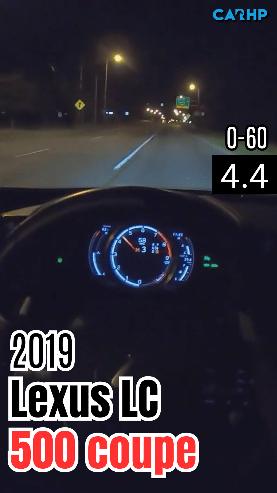 Lexus LC 500 0-60, Top Speed and Quarter Mile Times | CARHP