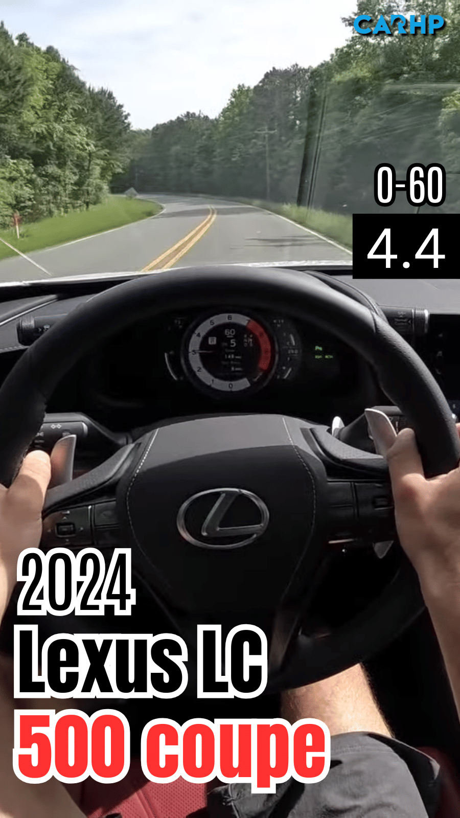 Lexus LC 500 0-60, Top Speed and Quarter Mile Times | CARHP